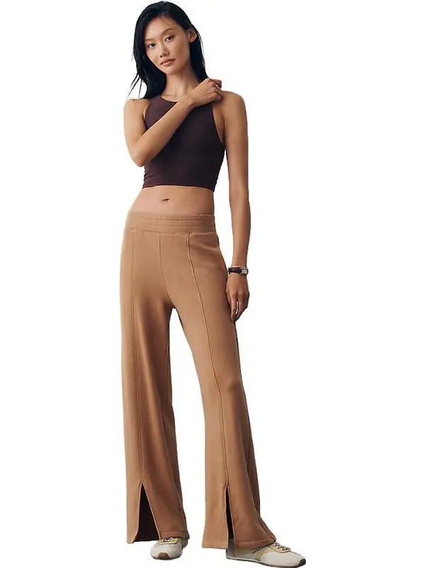 NATION LOS ANGELES Lincoln Knit Pants - Tan
