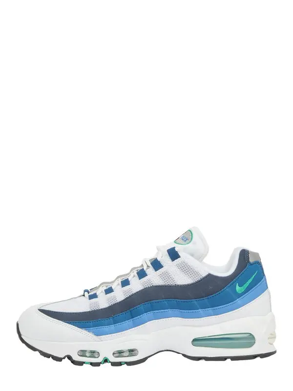 Nike Max 95 Big Bubble Sneaker - White/green/blue