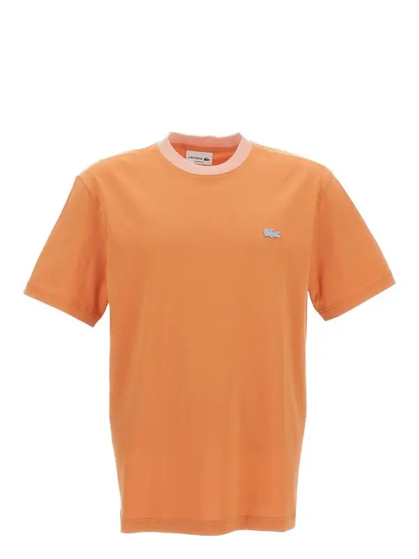 Lacoste Cotton T-shirt - Orange