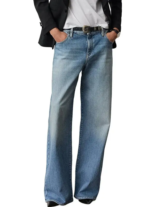 Ralph Lauren Mercer Relaxed Wide-leg Jeans - Percy Wash