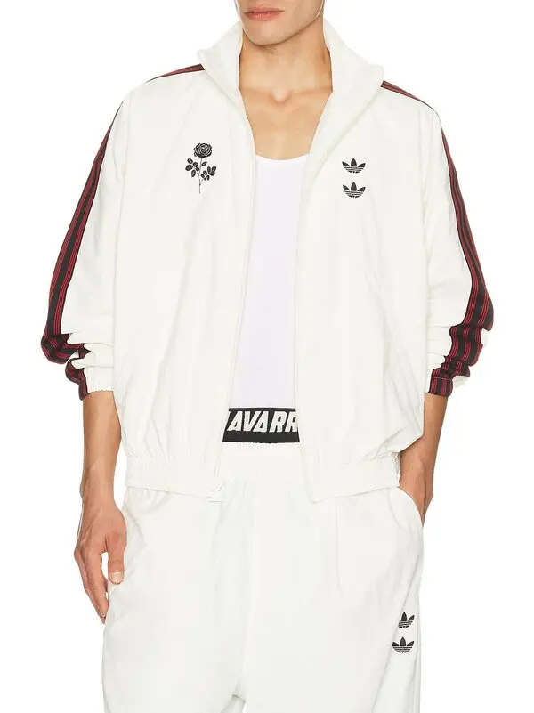 ADIDAS ORIGINALS X Willy Chavarria Woven Track Jacket - Off White