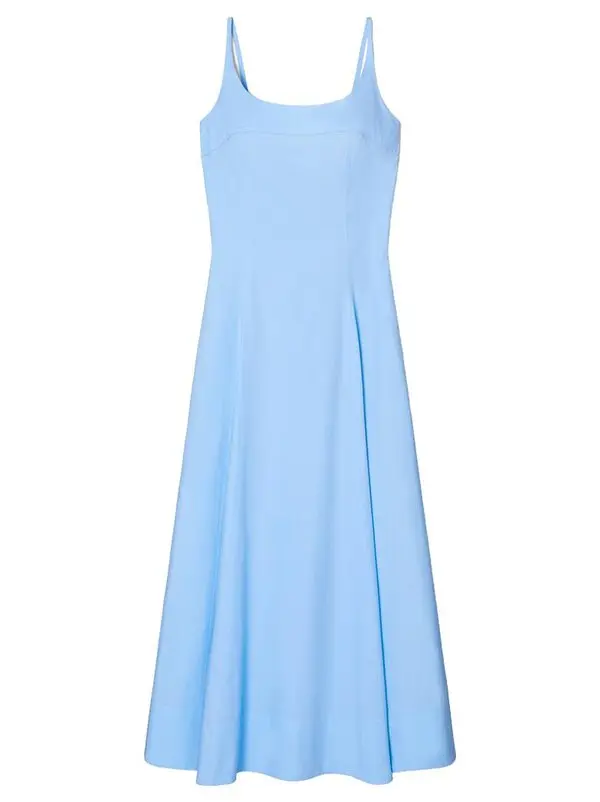 Tory Burch Poplin Tank Dress - Washed Sky