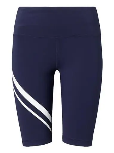 Tory Burch Chevron Bike Short - Tory Navy