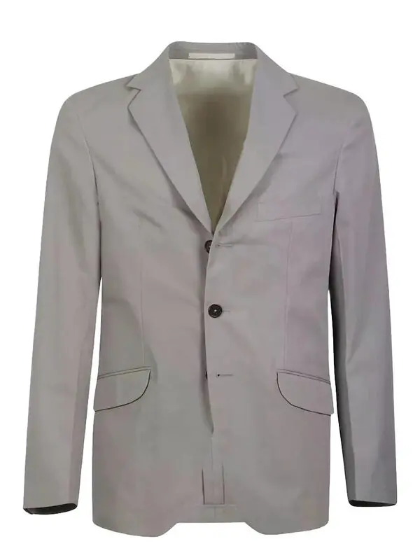 JIL SANDER Single-breasted Blazer - Grey