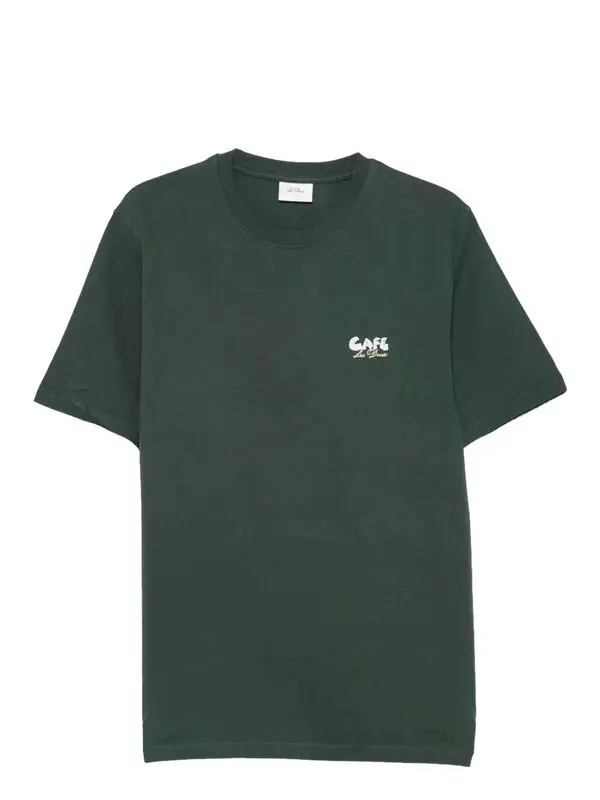 LES DEUX Graphic-print T-shirt - Green