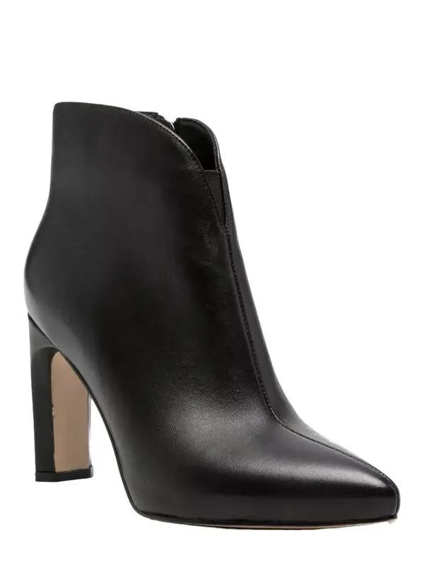ADRIANNA FERETTI Pointed Toe Ankle Boots - Black