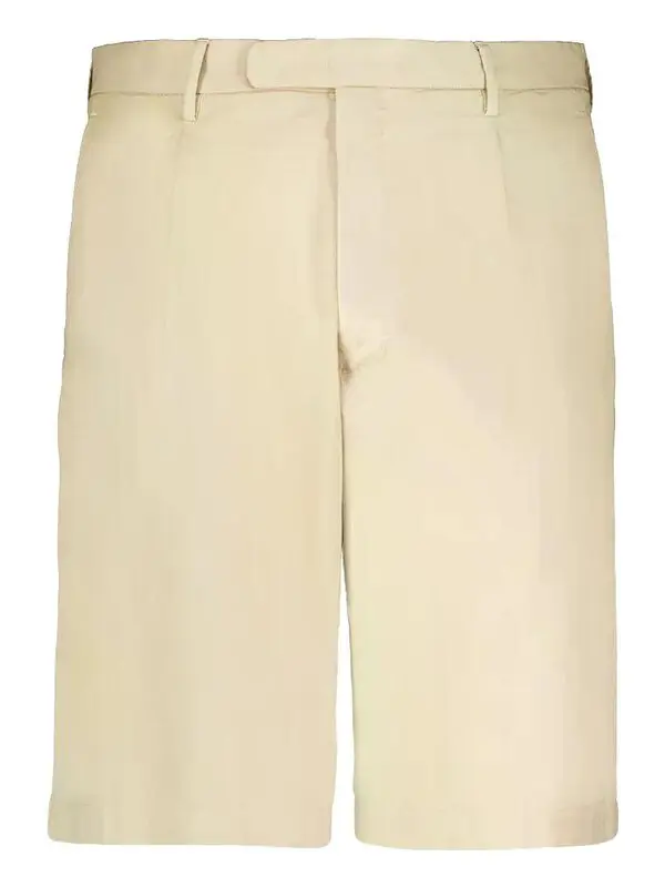 Boglioli Straight-fit Pleated Shorts - Neutrals