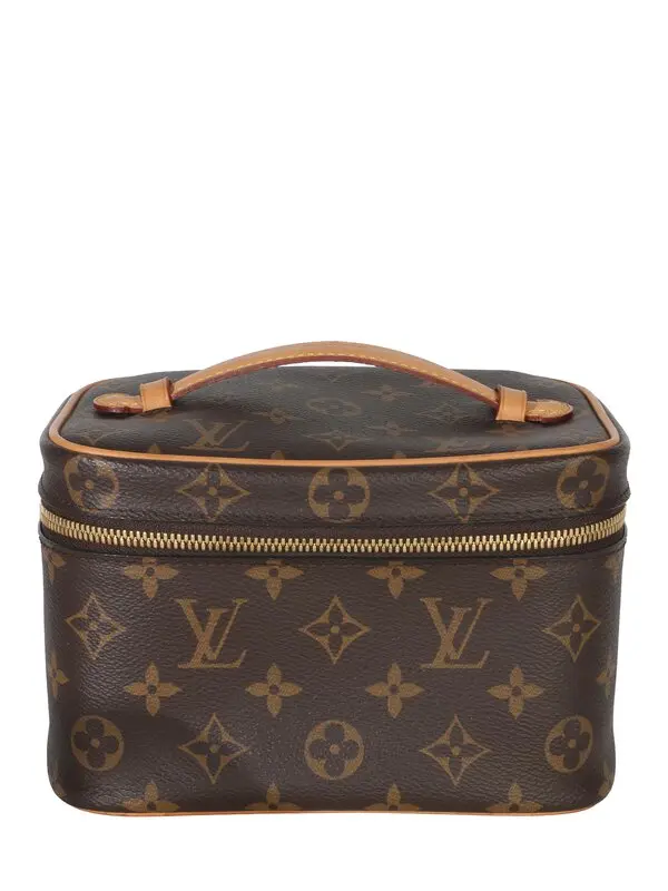 LOUIS VUITTON Monogram Canvas Nice Vanity Case - Brown
