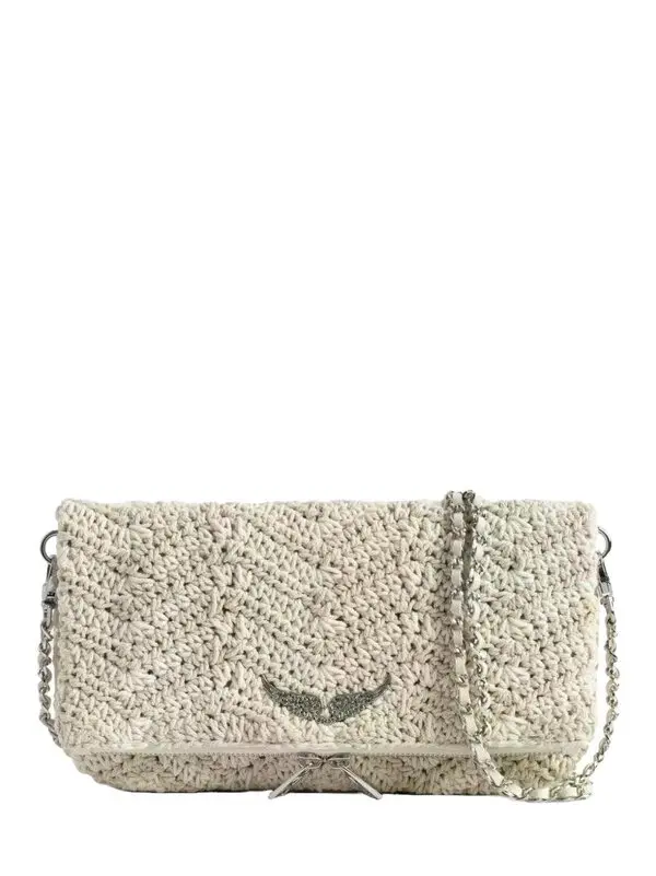 Zadig&Voltaire Rock Macrame Crossbody Bag - Neutrals