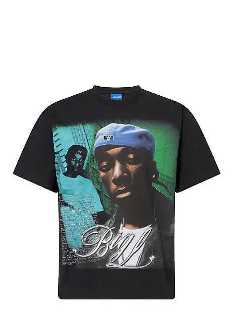 AWAKE NY Big Graphic-print Cotton T-shirt - Black