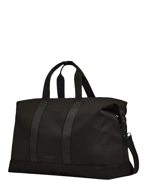 ANTLER Icon Woven Weekender Holdall Bag - Black