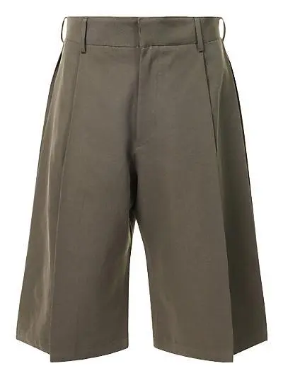 SEVENTH Cotton-canvas Chino Shorts - Sage