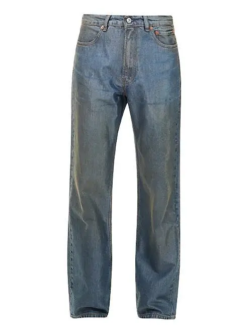 Our Legacy Straight-leg Denim Jeans - Tan