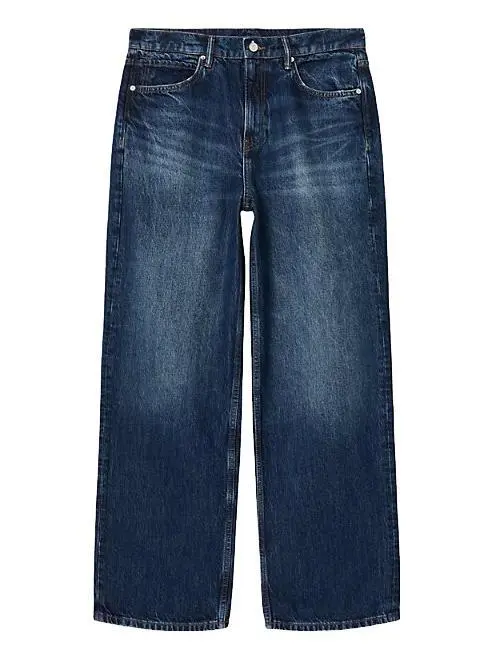 ALLSAINTS Wide-leg Jeans - Dark Indigo