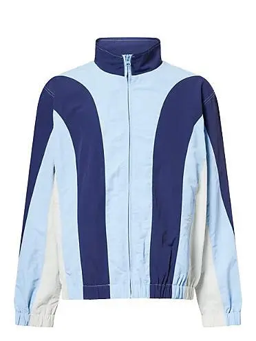 AWAKE NY Pusherman Panelled Shell Jacket - Blue