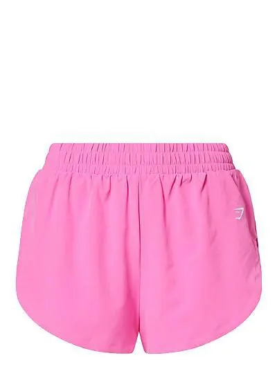 GYMSHARK Interval High-leg Woven Shorts - Gs Electric Pink