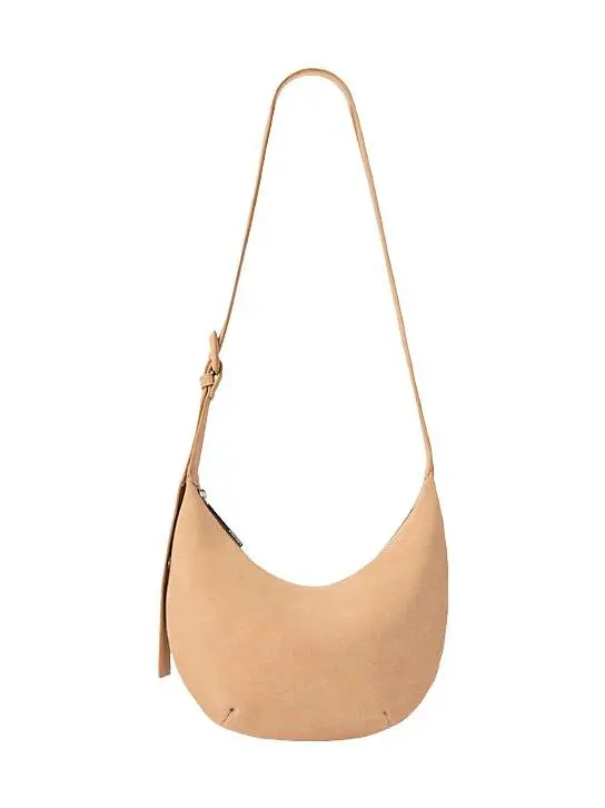 Whistles Sia Small Suede Cross-body Bag - Cream