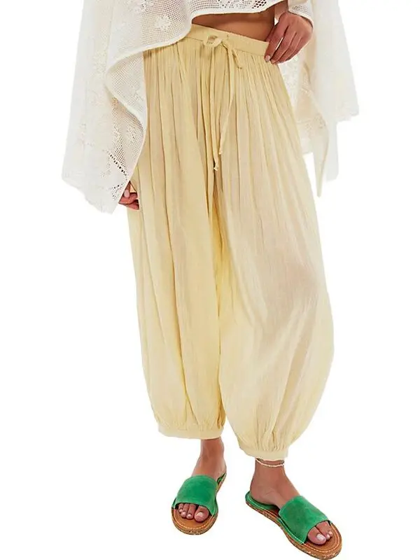 Free People Artisanal Suede Slide Sandals With Contrast Stitching - Serene Green