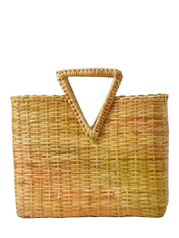 Veronica Beard Vesper Woven Tote Bag - Neutrals