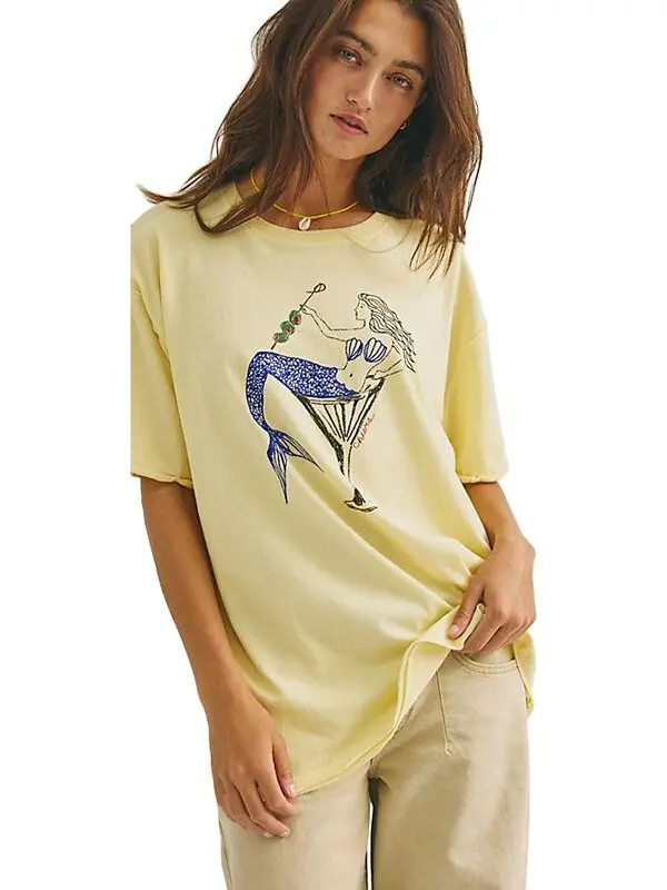 Free People We The Free Graphic T-shirt - Mermaid Combo