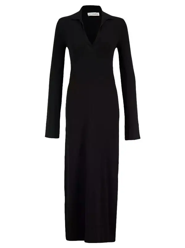 Altuzarra Long-sleeve Maxi Dress - Black
