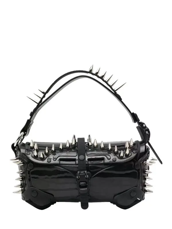 INNERRAUM Studded Shoulder Bag - Black