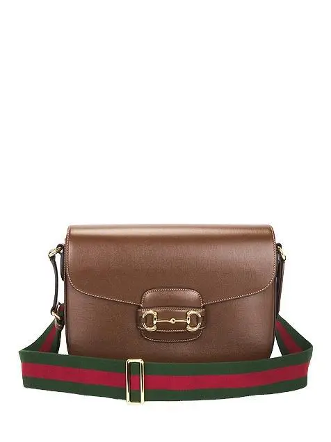 FWRD RENEW Gucci Horsebit 1955 Shoulder Bag - Brown