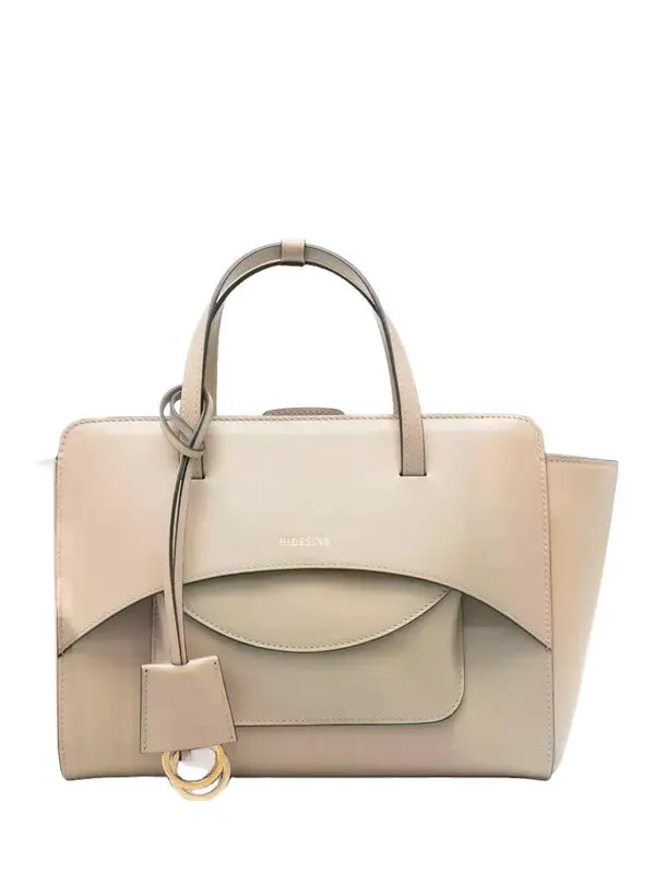 HIDESINS Flap M Tote Bag - Neutrals