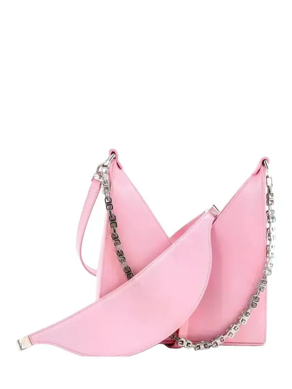 Givenchy Cut Out Leather Mini Crossbody Bag - Pink