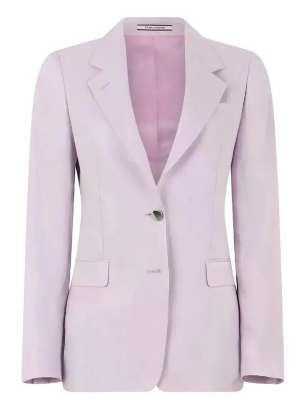 Tagliatore Parigi Single-breasted Blazer - Purple