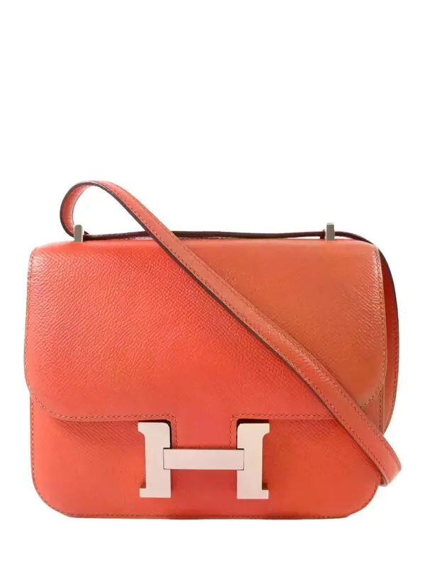 Hermès Constance Mini Crossbody Bag - Orange