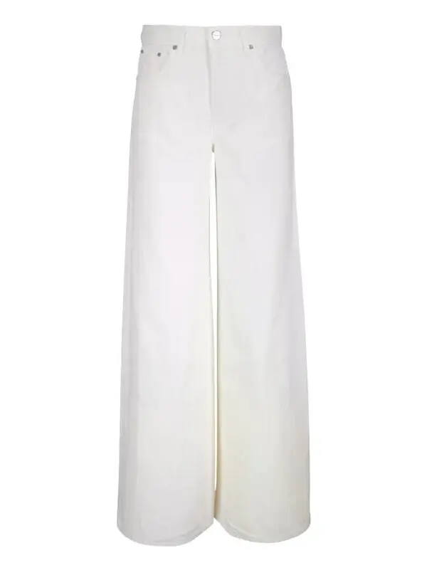 TWP Tiny Dancer Wide-leg Jeans - Neutrals