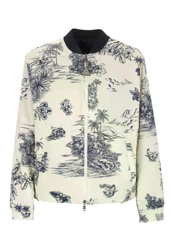 Moncler Reversible Bomber Jacket - Neutrals