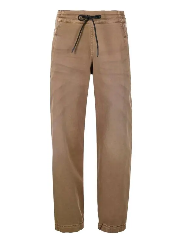 DIESEL® Logo Patch Denim Jeans - Neutrals