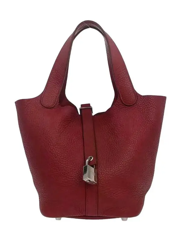 Hermès 2013 Picotin Lock Handbag - Red
