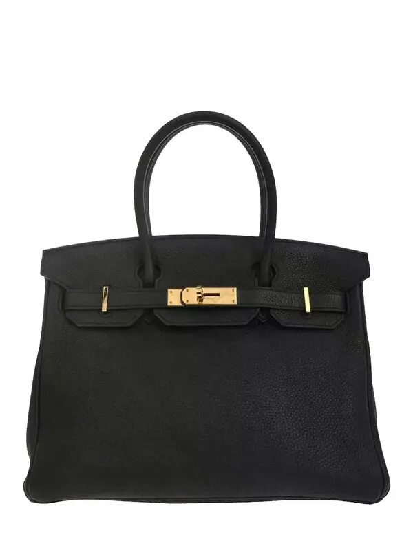 Hermès Togo Birkin 30 Handbag - Black