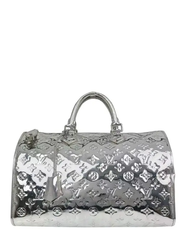 LOUIS VUITTON 2008 Monogram Miroir Speedy Handbag - Silver