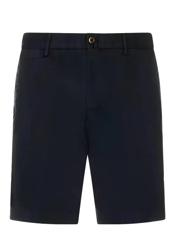 PT TORINO Gabardine Chino Shorts - Blue