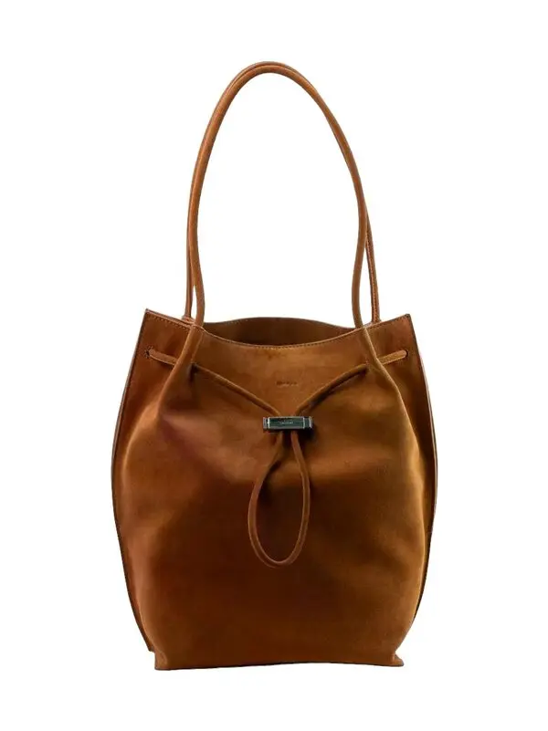 By Far Kayla Suede Tote Bag - Brown