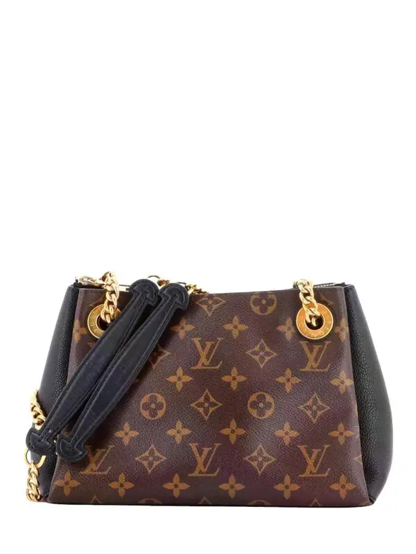 LOUIS VUITTON Monogram Canvas Bb Shoulder Bag - Black
