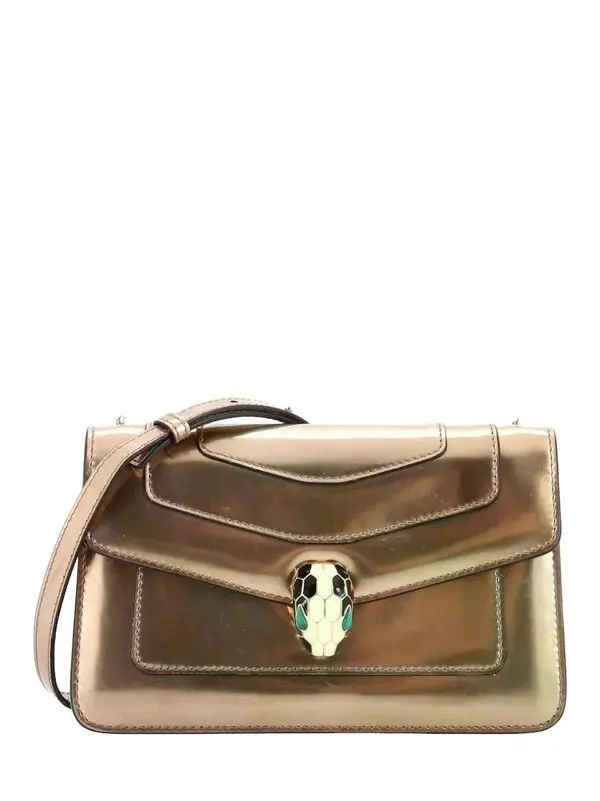 BVLGARI Serpenti Forever Small Shoulder Bag - Gold