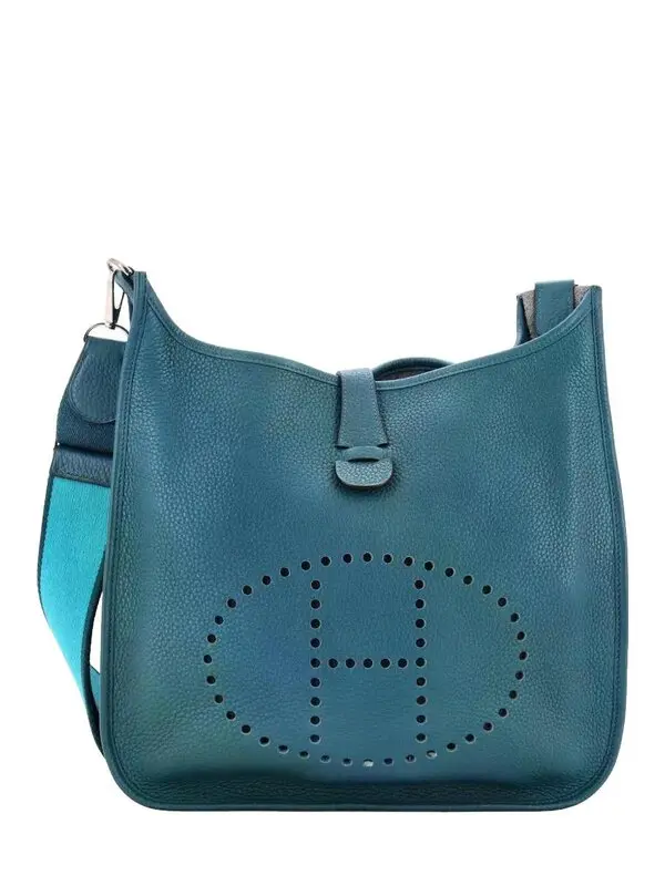 Hermès Evelyn Gm Bag - Blue