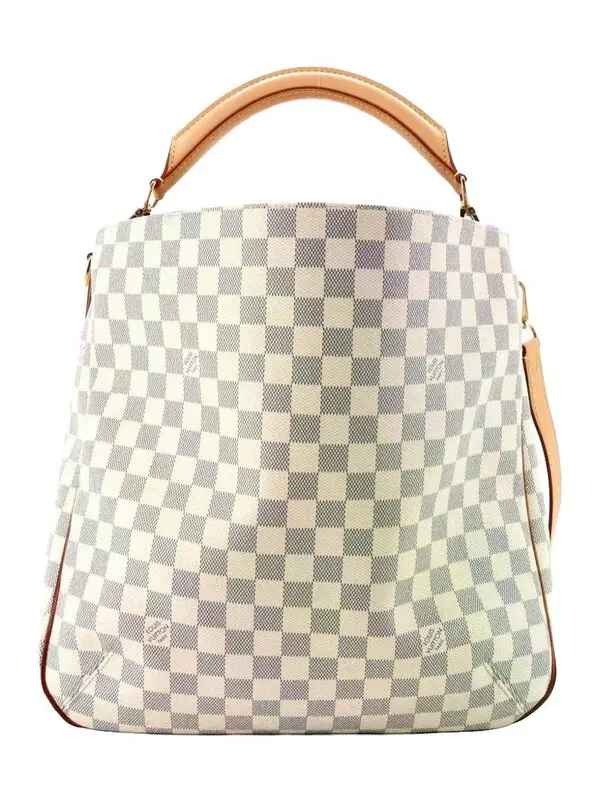 LOUIS VUITTON Damier Hobo Bag - White