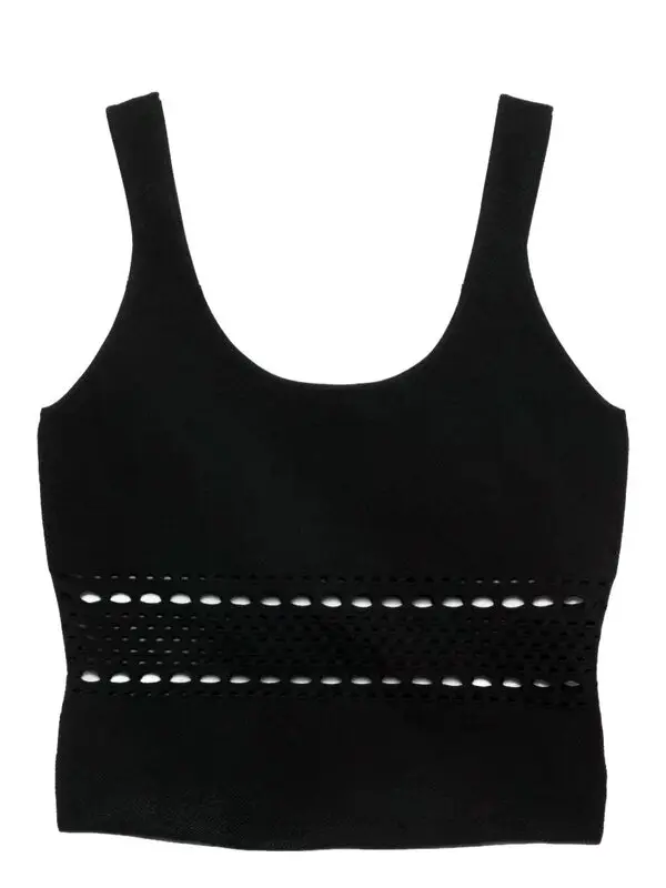 Simkhai Open-stitch Tank Top - Black