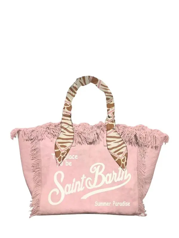MC2 SAINT BARTH Foulard Tote Bag - Pink