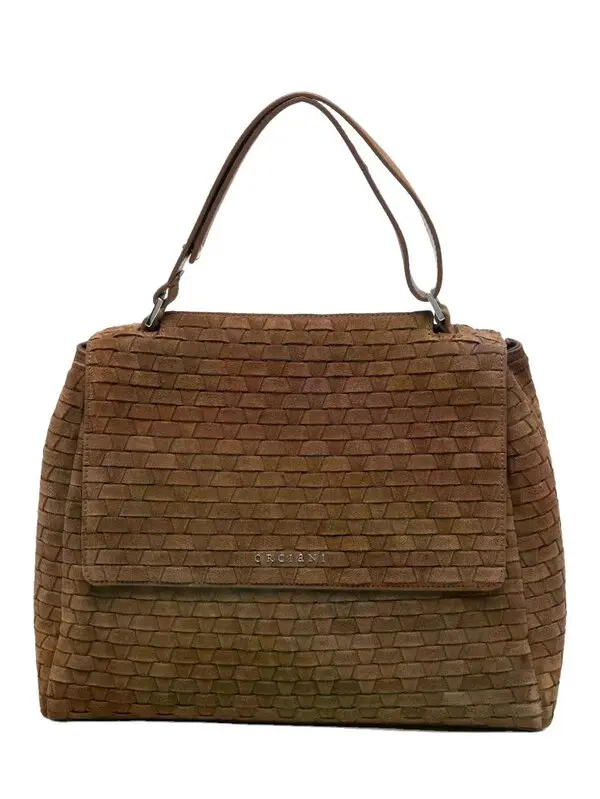 ORTIGNI Sveva Shoulder Bag - Brown