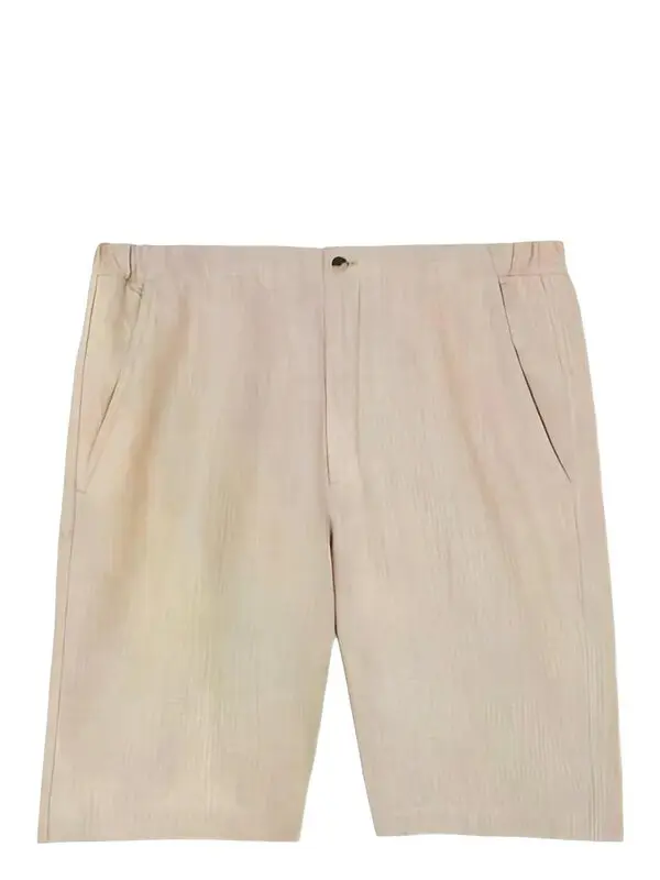 Loro Piana Linen-blend Bermuda Shorts - Neutrals
