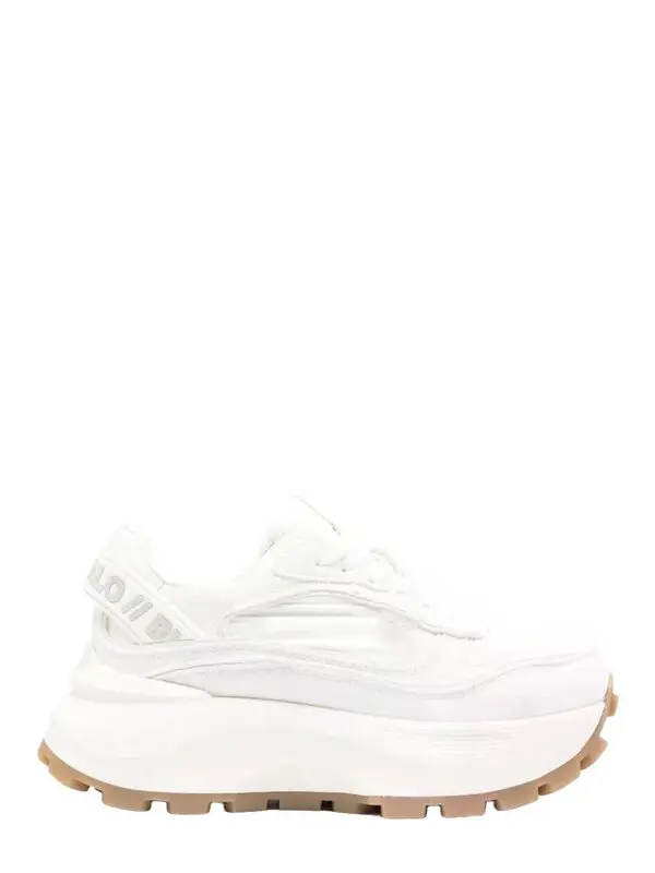 BUFFALO Manhatten Logo-strap Platform Sneakers - White