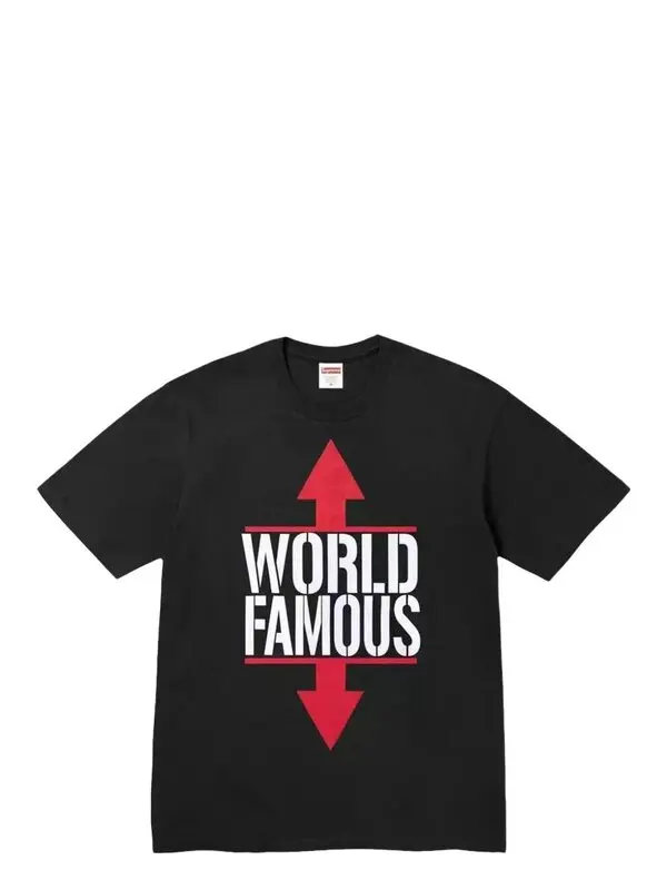Supreme World Famous T-shirt - Black