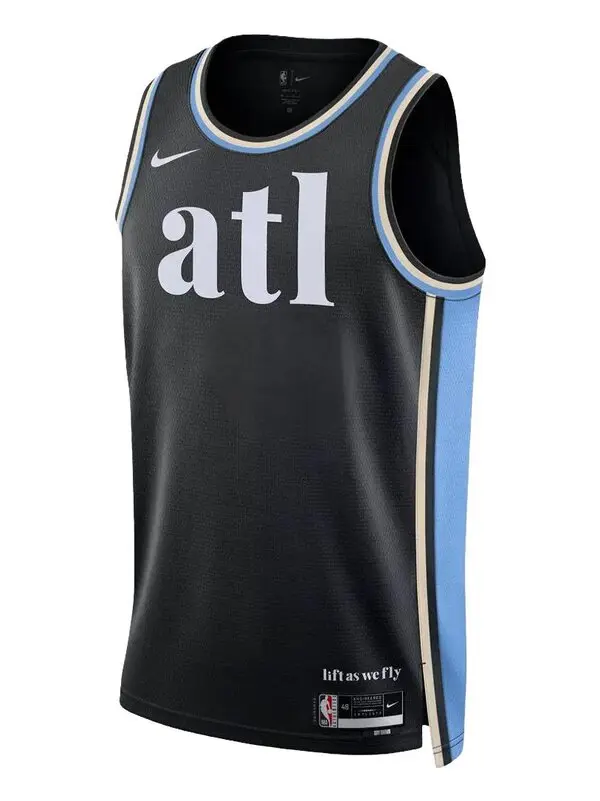 Nike Atlanta Hawks Swingman Tank Top - Black